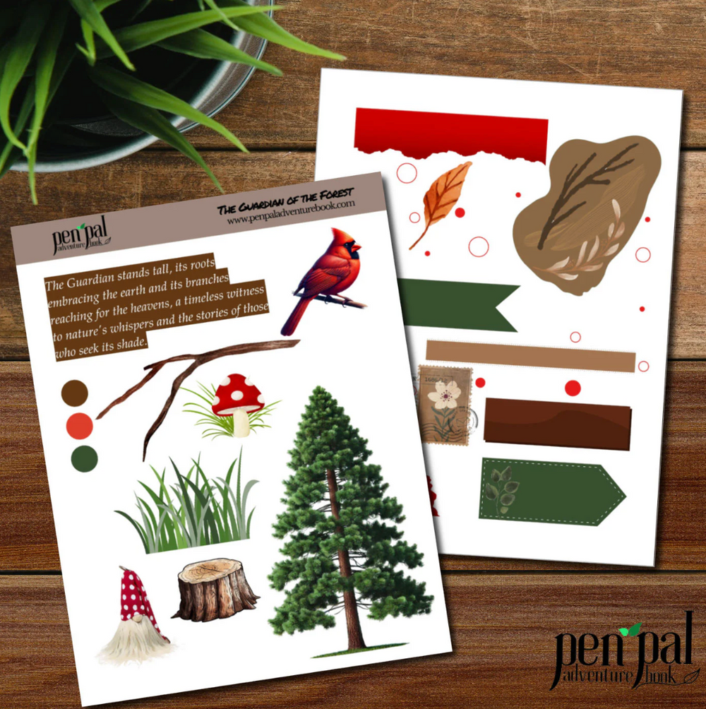 Instant Download-Christmas in New York-Pen Pal Adventure Book Coordina